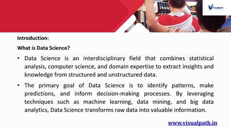 Ppt Data Science Course Online Training Visualpath Best Data Science Training Powerpoint