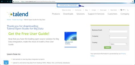 Talend Big Data Tutorial Running Hadoop Jobs In Tos Edureka