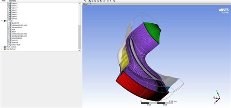 Generated Mesh For The Specified Geometry Of The Impeller Download Scientific Diagram