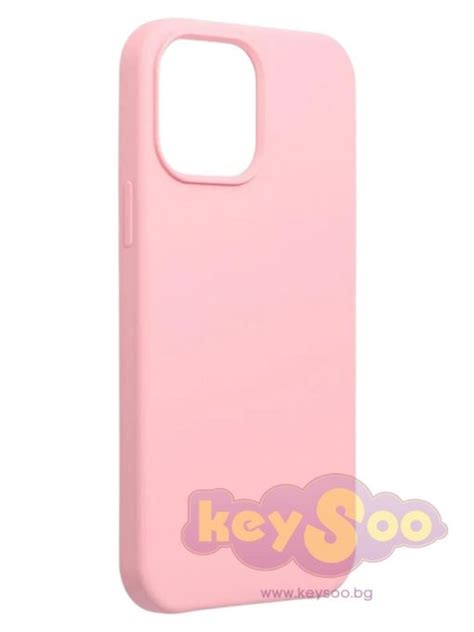 Silicone Case Pink Iphone Pro Max Keysoo