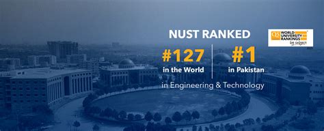 Nust Ranked 127 In Engineering And Technology Globally Nust
