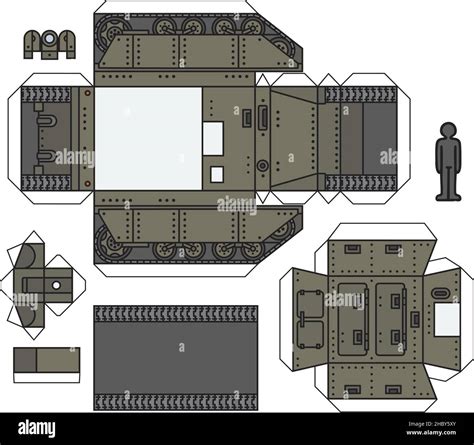 Papercraft Gun Templates