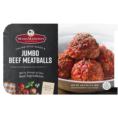Costco Meatballs By Mama Mancinis Italian Jumbo Meatballs