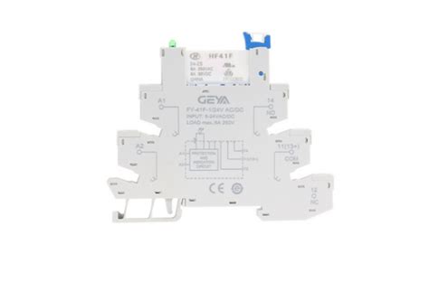 Fy 41f 6 22mm Slim Relay Socket Geya Electrical