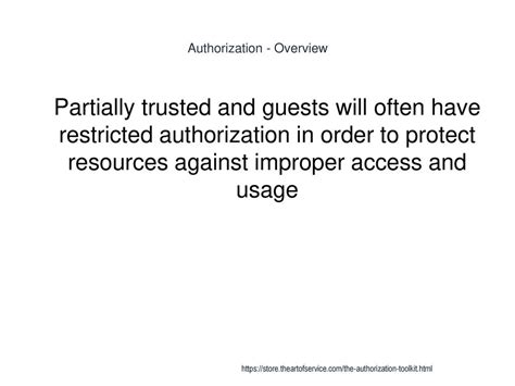 Authorization Ppt Download