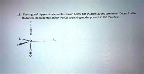 Video Solution The Trigonal Bipyramidal Complex Shown Below Has D3h