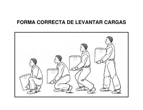 Forma Correcta De Levantar Cargas Pdf
