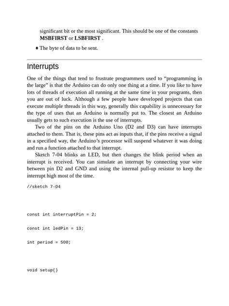 Programming Arduino 1 Pages 144 Pdf