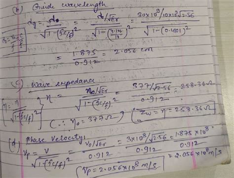 Solved A Standard X Band 8 2 12 4 Ghz Rectangular Waveguide With Inner Dim Tutorbin