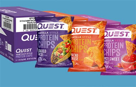 Protein Chips Variety Pack Mixed High Protein Crunchy Snack Quest