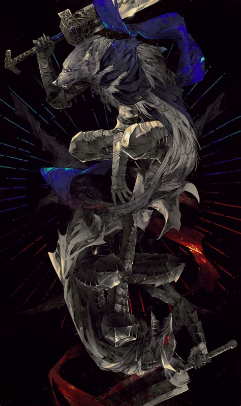 Safebooru 2boys Armor Berserk Berserker Armor Black Background Black