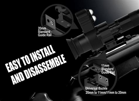 적외선 야간 투시경 장치 전술 Hd 검색 조준 망원경 세트 단안 Ir 사냥 망원경 850nm 크로스 커서 조준 캠핑 And 하이킹