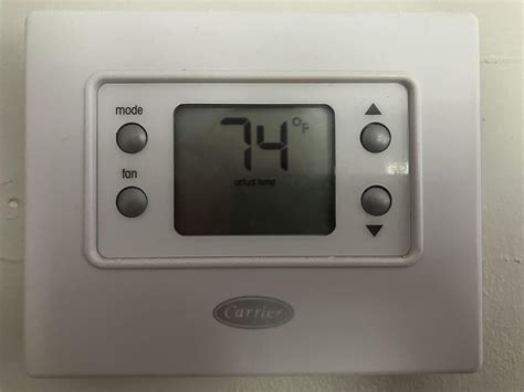Carrier Thermostat Question R Hvacadvice