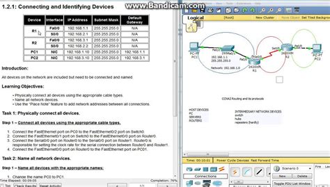 Nyp Ccna2 Lab 1 2 1 Connecting And Identifying Devices Youtube