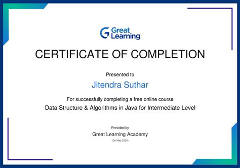 Jitendra Suthar On Linkedin 🚀 Intermediate Level Of Data Structures And Algorithms In Java From
