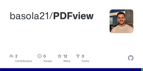 Github Basola21pdfview