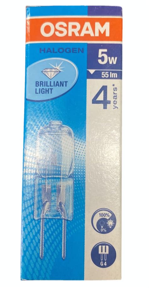 Osram Halostar 64405 S 12v 5w G4 Oven Capsule Lamp At ₹ 200piece