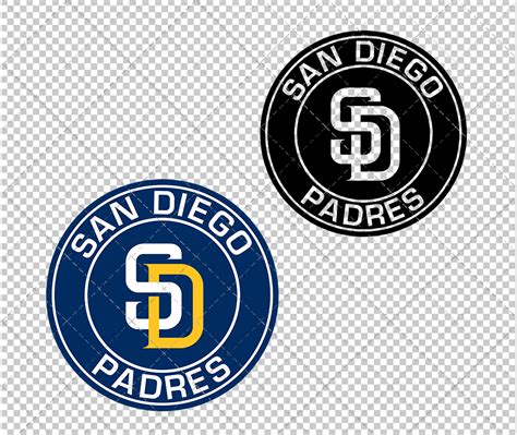 San Diego Padres Circle 2016 Svg Dxf Eps Png Svgshopart