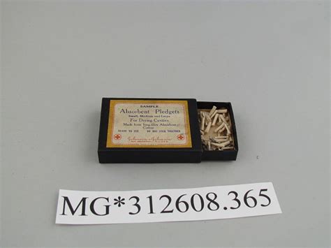 Absorbent Pledgets National Museum Of American History