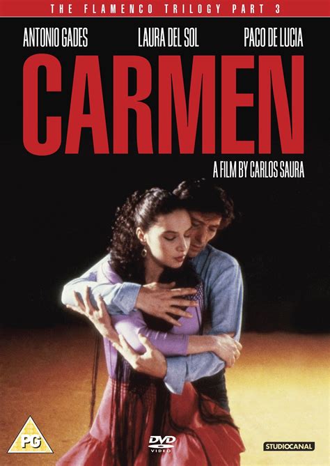 Carmen Dvd Uk Carlos Saura Antonio Gades Laura Del Sol