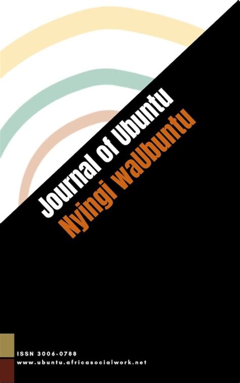 1124 Empirical Evidence On The Names And Values Of Africas Philosophy Of Ubuntu Journal Of