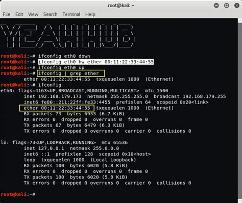 Change Mac Address In Kali Linux Permanently Yeah Hub