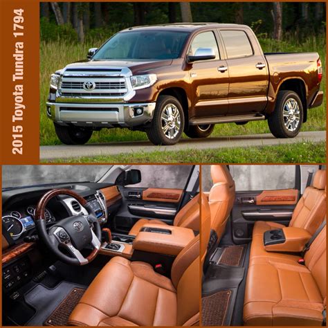 Dig The Interior Toyota Tundra 1794 Toyota Tundra 1794 Edition