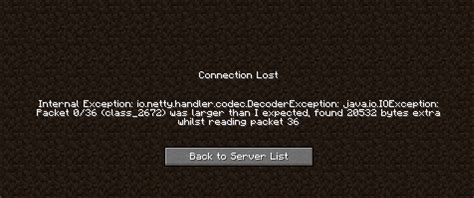 Java Error Message I Had While Either Fighting Mobs Or Flying Around