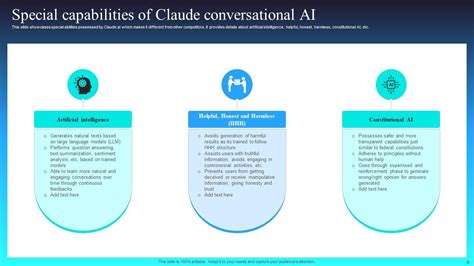 Claudeai The Newest Ai Chatbot To Watch Ai Cd V Ppt Presentation