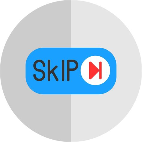 Skip Ad Vector Icon Design 21116125 Vector Art At Vecteezy