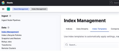 [til] elasticsearch index template과 dynamic explicit mapping tech blog by hojongs