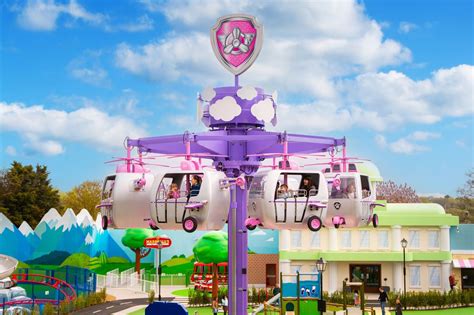 The Uks First Ever World Of Paw Patrol Opens At Popular Theme Park