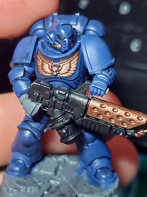 What Do Yall Think About Myself First Space Marine Rwarhammer40k
