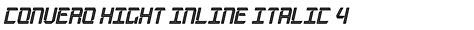 Convero Hight Inline Font Webfont And Desktop Myfonts