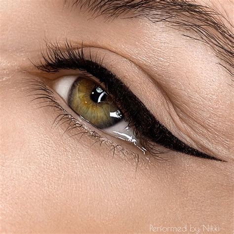 Cat Eye Makeup Tattoo