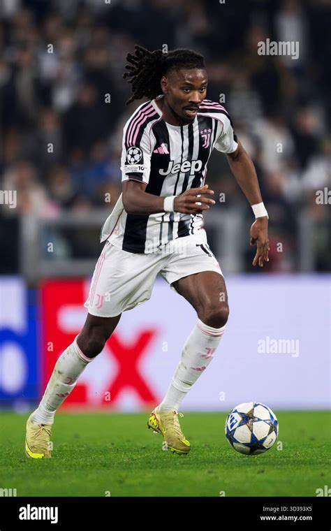 Khephren Thuram Of Juventus Fc In Action During The Uefa Champions