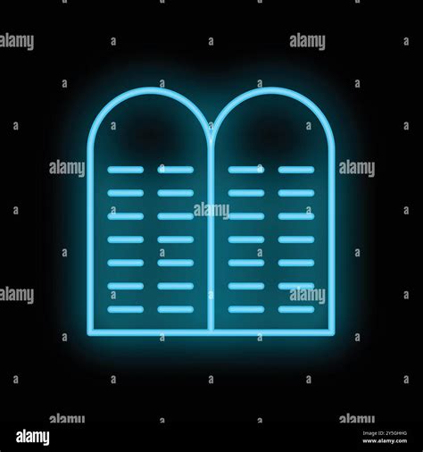 Ten Commandments On Mount Sinai Stock Vector Images Alamy