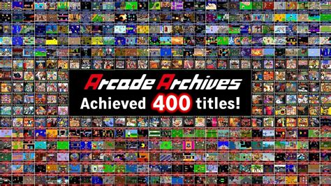 Hamster Company Celebrates 400 Arcade Archives Titles On Swap Vtlion