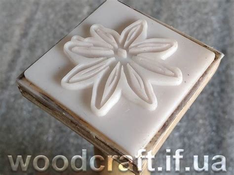 Штамп для набойки, штамп для глины, гончарный штамп