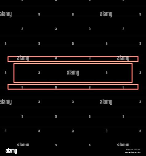 Neon Beam Girder I Beam Steel Bar Rail Piece For Construction Metal Industry Concept Building