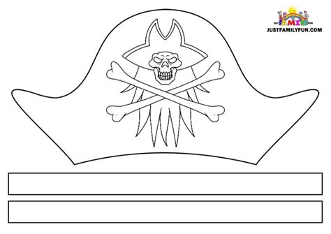 Pirates Hat Coloring Pages [2025]