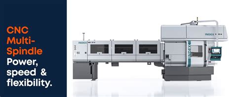 CNC Multi Spindle Power Speed Flexibility Kingsbury