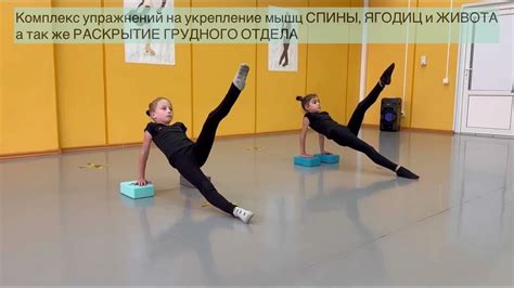 Укрепление мышц спины и живота комплекс упражнений Youtube