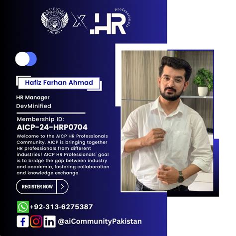 Hafiz Farhan On Linkedin Aicp Hrcommunity Hrprofessionalspakistan