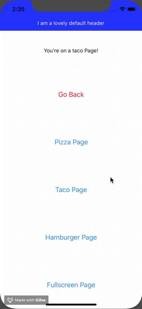 github traviskn react router native stack a stack navigation