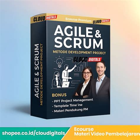 Jual Agile And Scrum Project Management Method Ecourse Belajar Metode Pengembangan Proyek Agile