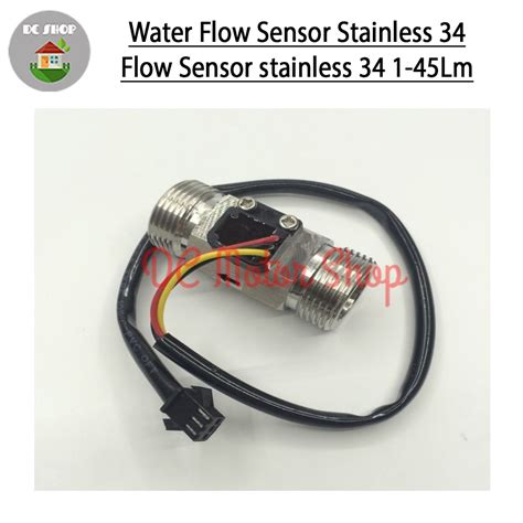 Jual Water Flow Sensor Stainless 3 4 Flow Sensor Stainless 3 4 1 45L M SUS3 4 Shopee