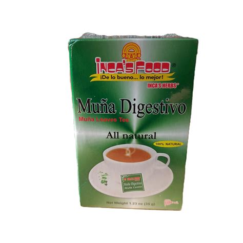 Muña Tea Infusions From Peru