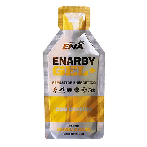 Suplemento Deportivo Ena Enargy En Gel ´cafeína Vainilla 6u