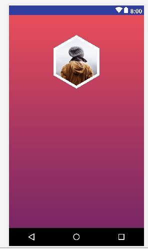 Android How To Adjust The Borders For Hexagon Shape To Imageview